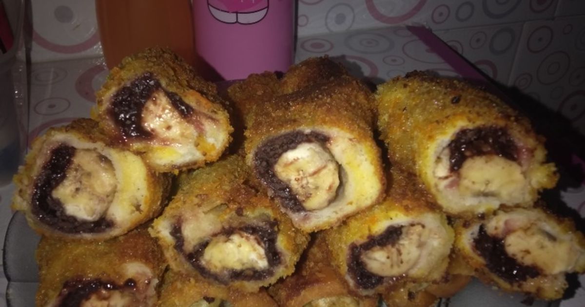 Resep Roti Tawar Pisang Cokelat oleh Tri Janah - Cookpad