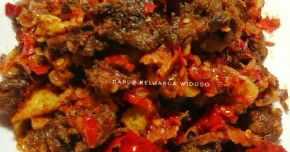 Resep Dendeng Balado oleh Dapur Keluarga Widodo - Cookpad