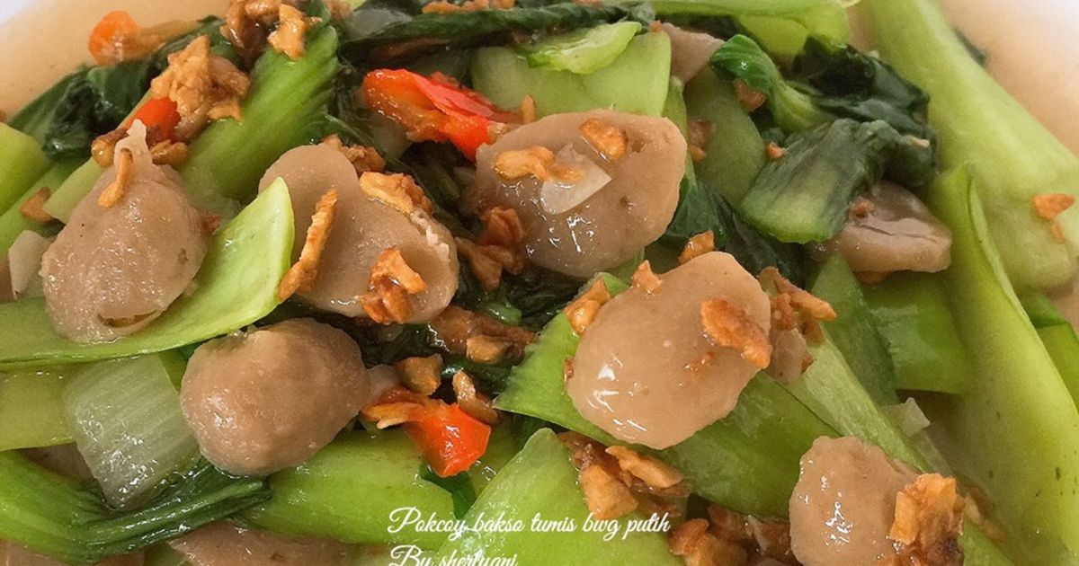 Resep bakso garlic rumahan enak dan mudah - Cookpad