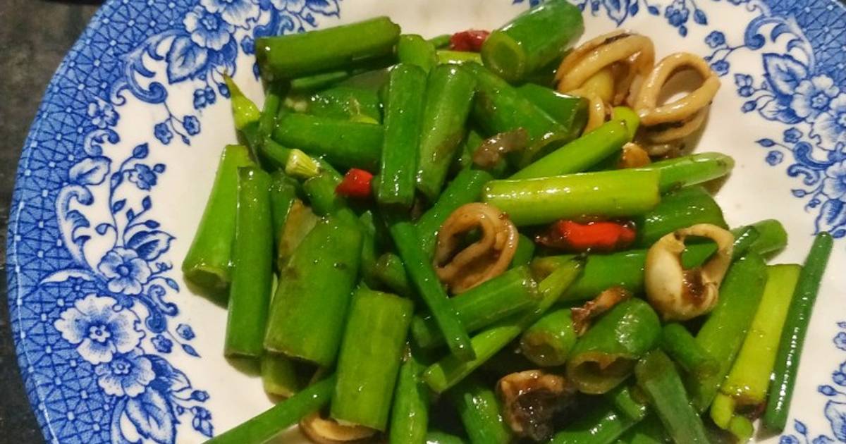 30 resep cumi bunga bawang enak dan mudah - Cookpad