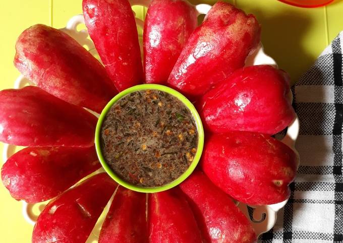 Resep Sambel Rujak - Jambu Bol oleh Beranda Aqlan - Cookpad