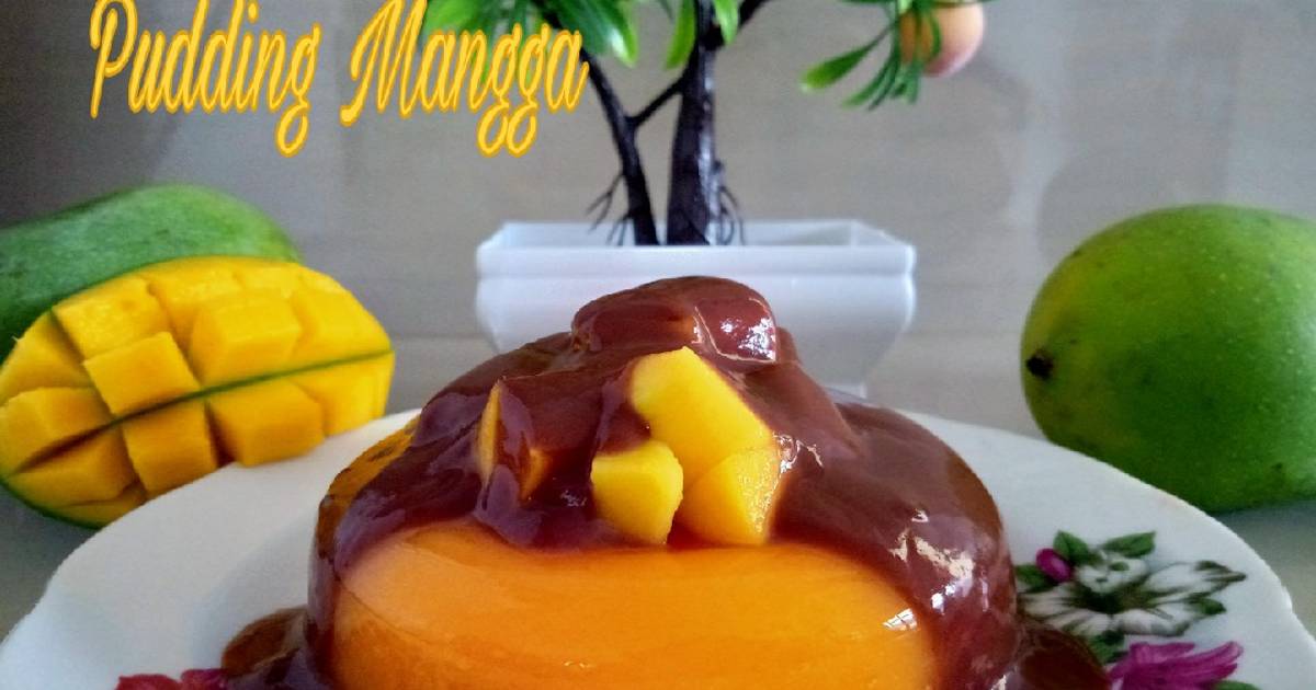 Resep Pudding Mangga Simple oleh Miesi - Cookpad