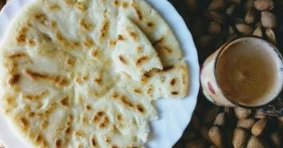 🍞Pan De Maíz (Makki Di Roti) Receta de Comida Pakistaní 🍜