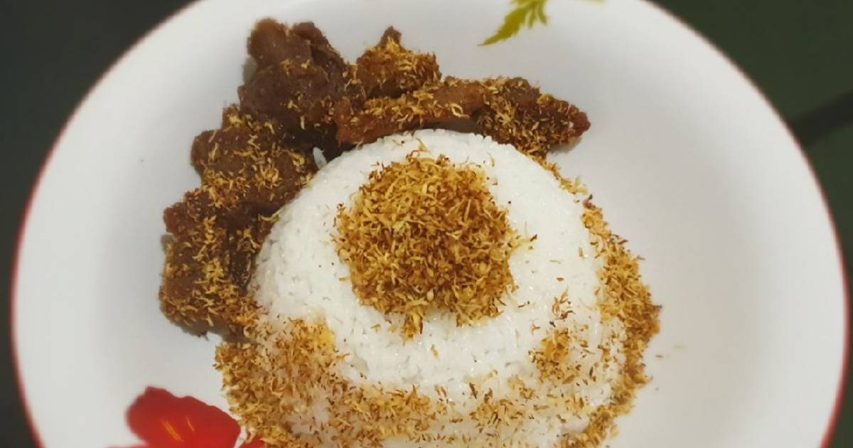Resep Nasi Daging Serundeng Khas Madura oleh Menurumahan - Cookpad