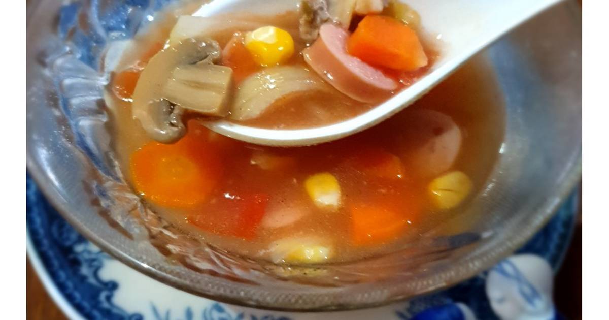 Resep 1.Sup Merah Surabaya oleh Tabitha's Kitchen🇲🇨🇳🇱 - Cookpad