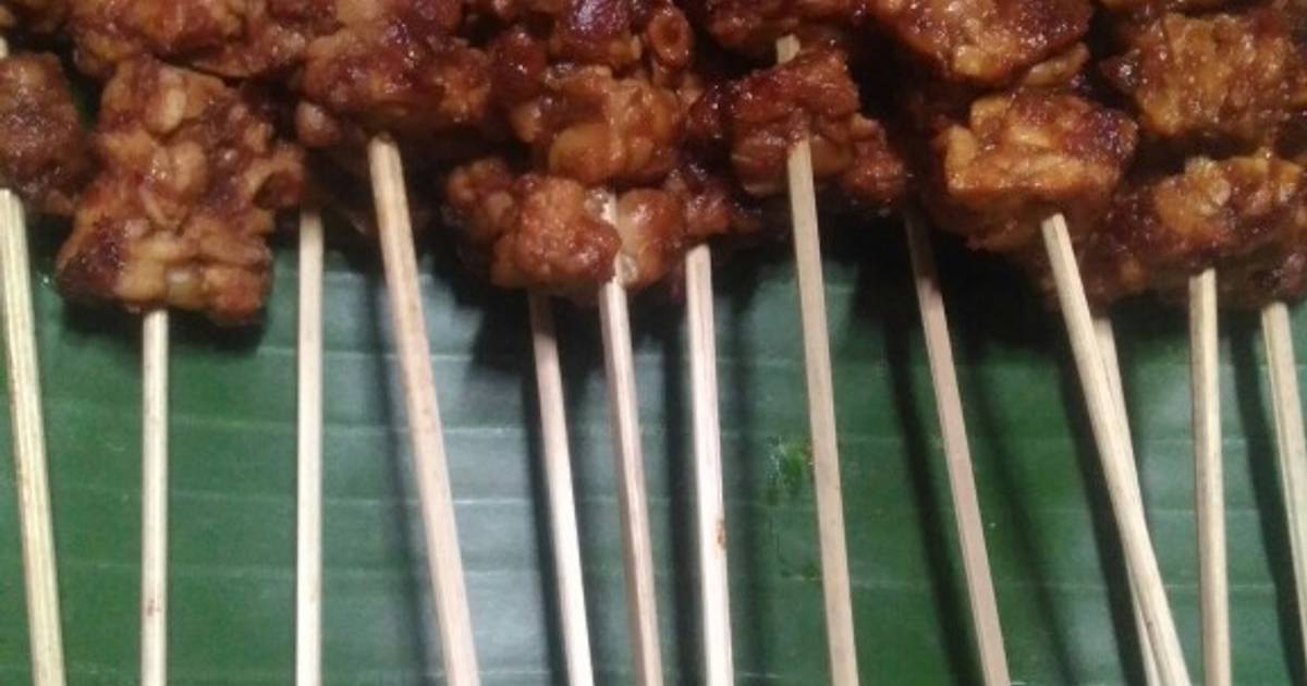 Resep Sate tempe pedas manis oleh suci - Cookpad