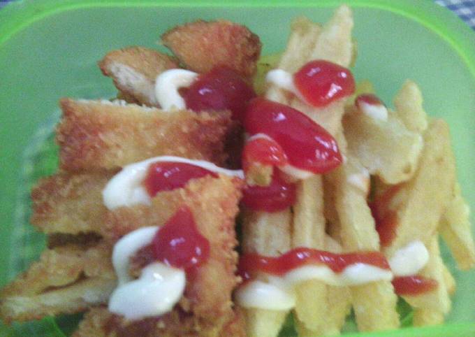 Resep Chicken katsu simple oleh Lilis Maesaroh - Cookpad