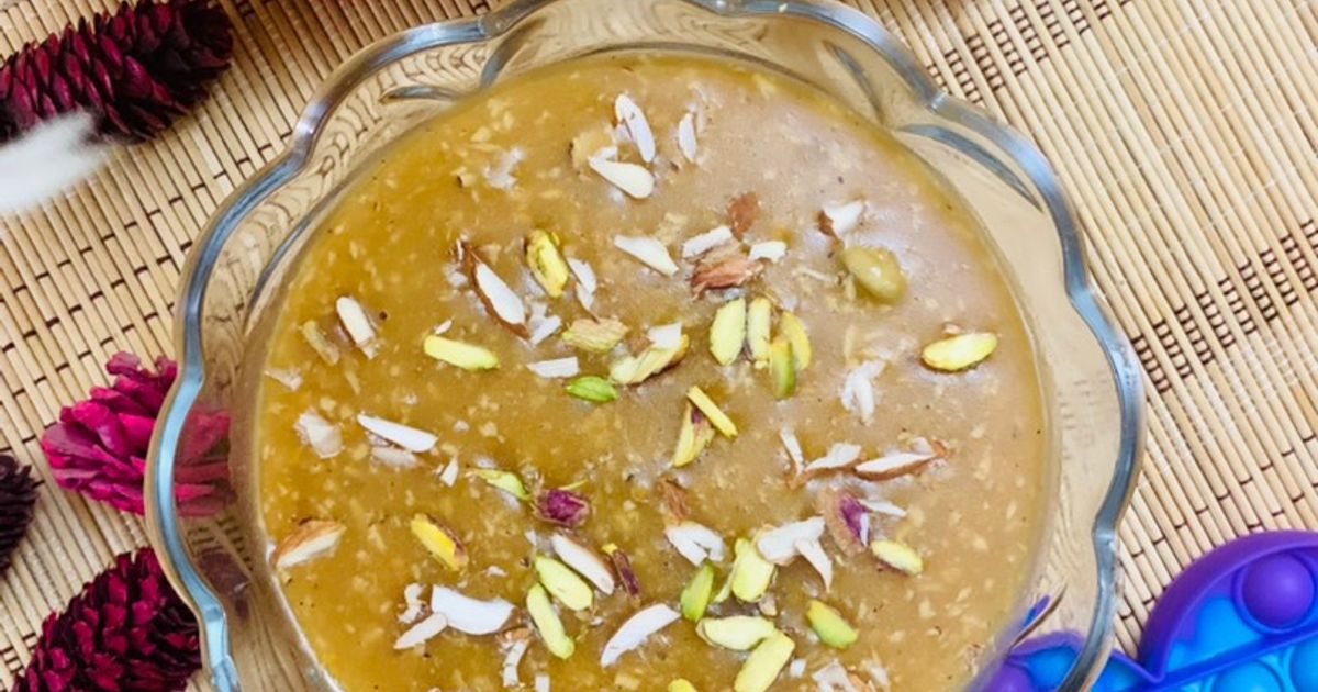 Kokani Goar Sweet Coconut Soup Recipe by Sarosh Zeeshan - Cookpad