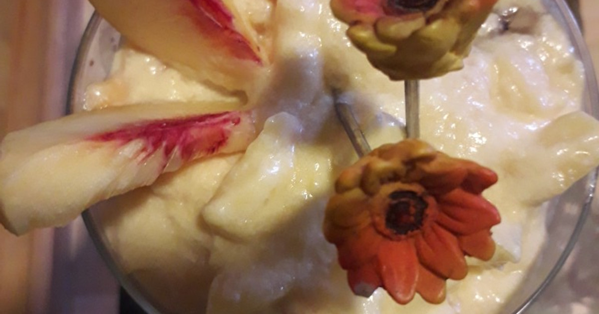 Creamy Mango Fruit Chat Recipe by Maaya Khan - Cookpad