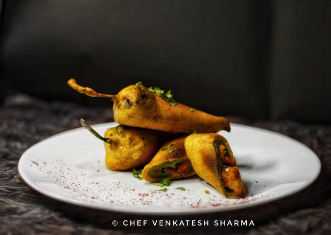 Mirchi wada Recipe by chef venkatesh sharma - Cookpad