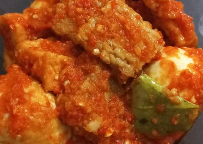Resep Tahu tempe telur bumbu bali oleh Firda Fertika - Cookpad