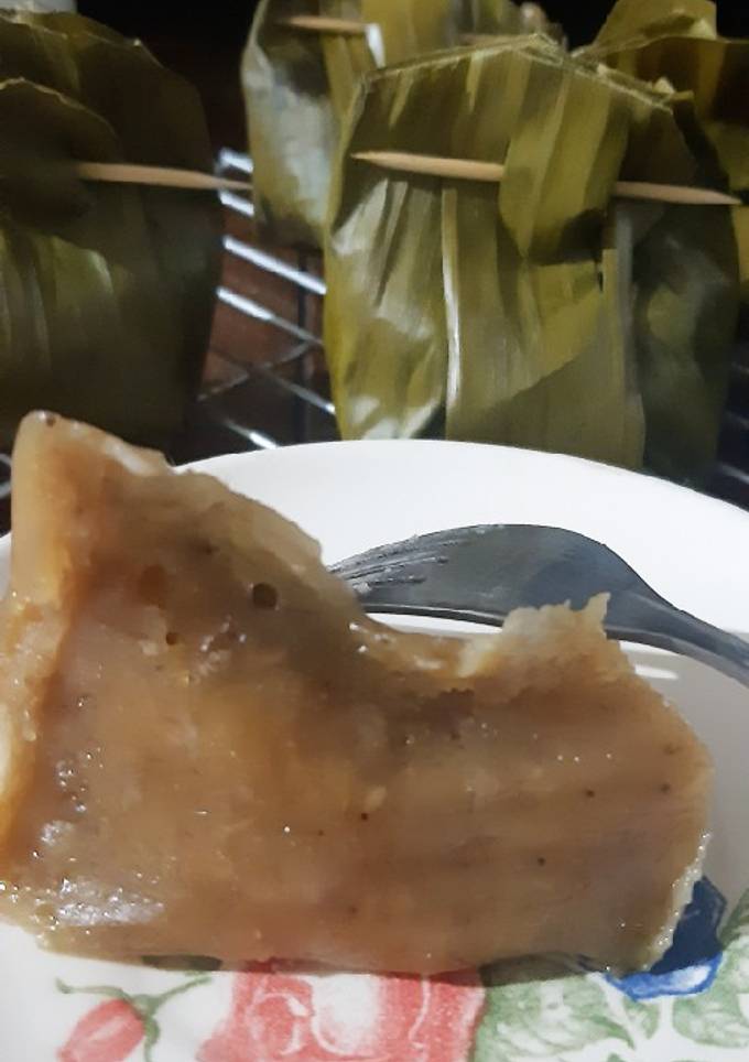 Resep Ciu (aci jeung cau/ tapioka dan pisang) olahan pisang oleh Fitry ...