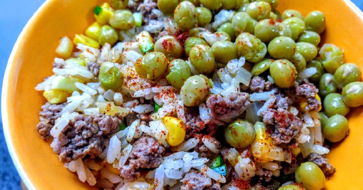 Arvejas con carne molida - 313 recetas caseras- Cookpad