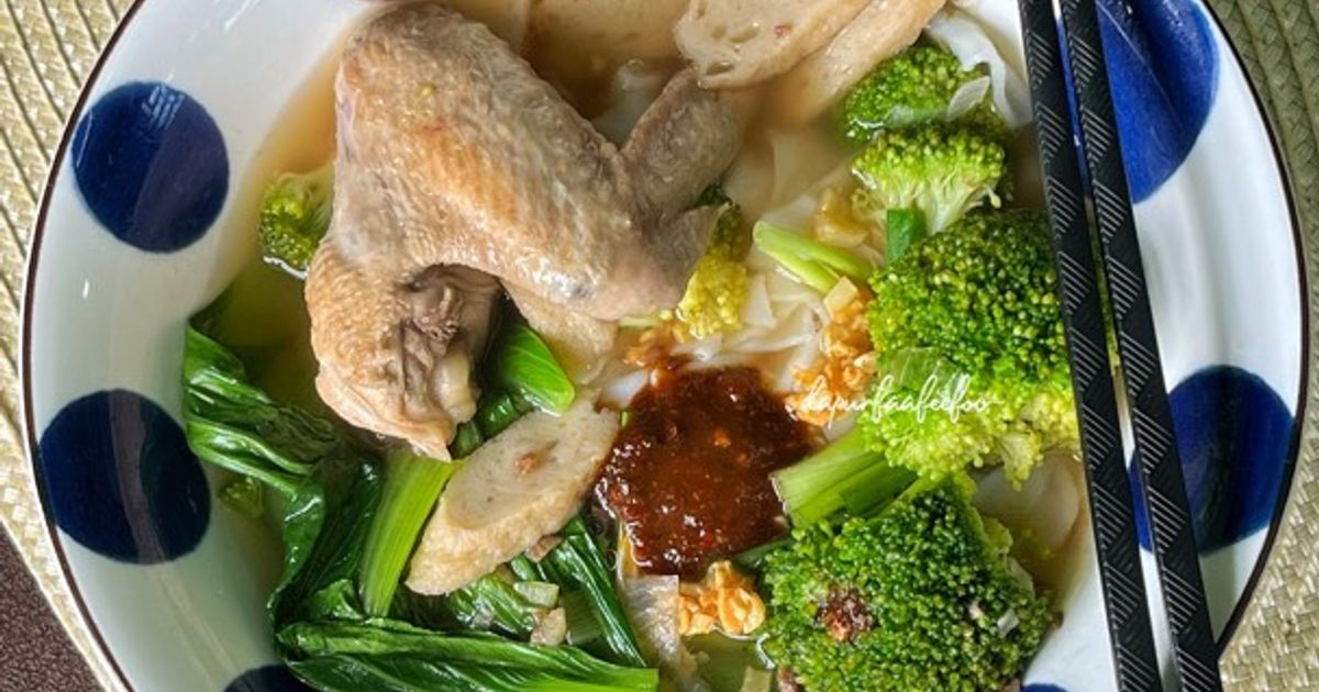 Resipi Kueyteow Sup Simple (Chinese Style) oleh Kakak Faa - Cookpad