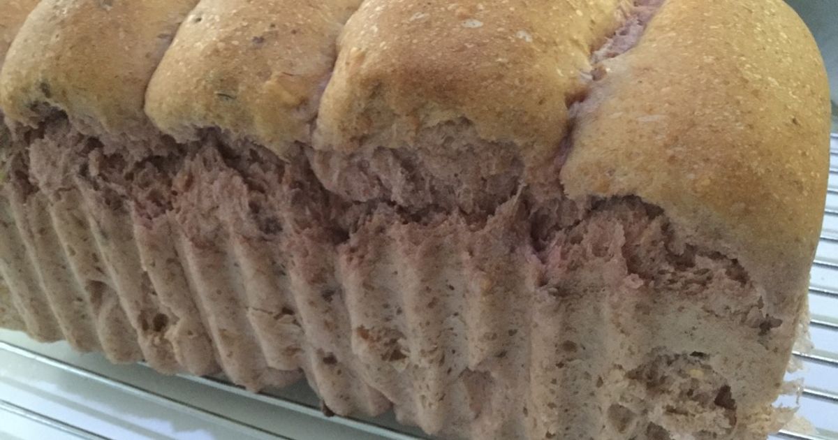 Resep Roti Gandum Ubi Ungu oleh Poison Ovyy - Cookpad