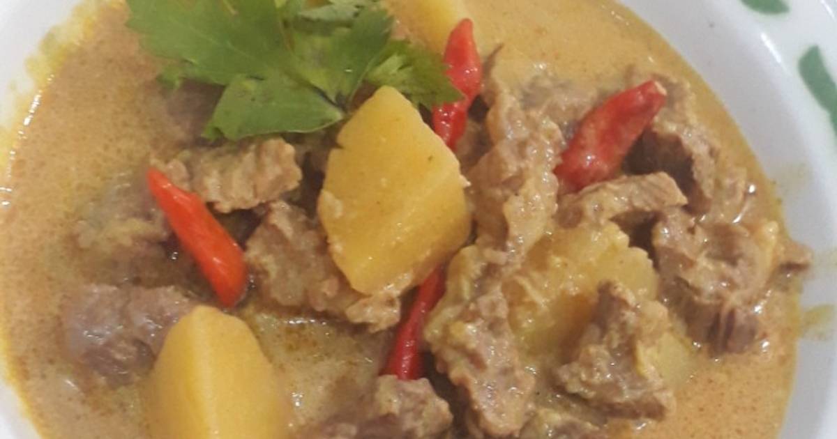 Resep Daging Sapi Bumbu Kari oleh Martha Saragih Naibaho - Cookpad