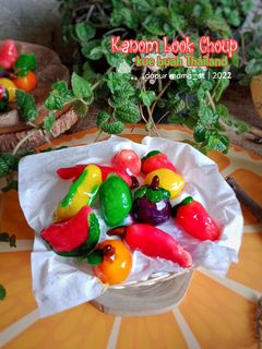 Resep Kue Buah Mini Thailand(thai Kanom Luk Chup) oleh 🍰🍧Dapur Ayu 🍰🍨 ...