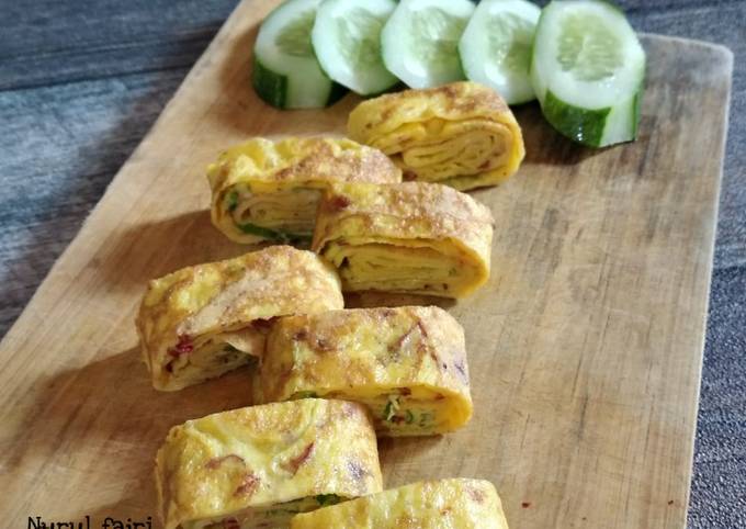 Resep Tamagoyaki oleh Nurul_fajri - Cookpad