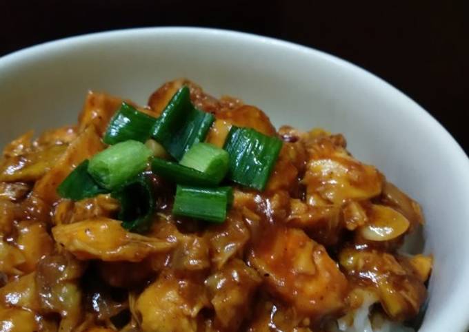 Resep Chicken Barbeque Rice bowl oleh Rystahati - Cookpad