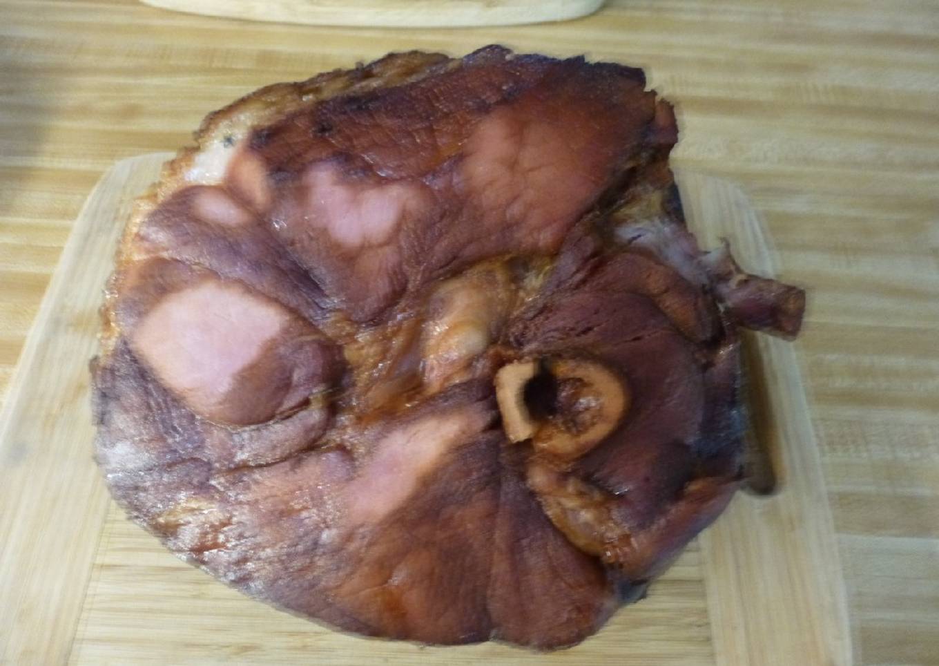 How to Make Ultimate Smoked Honey-Cola Glazed Sunday Ham - Meat Food Recipe
