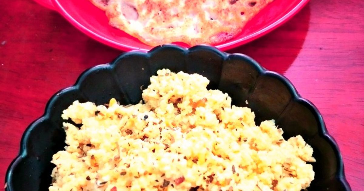 Left Over Dal Scramble Very Quick,Easy And Healthy Breakfast Recipe by ...