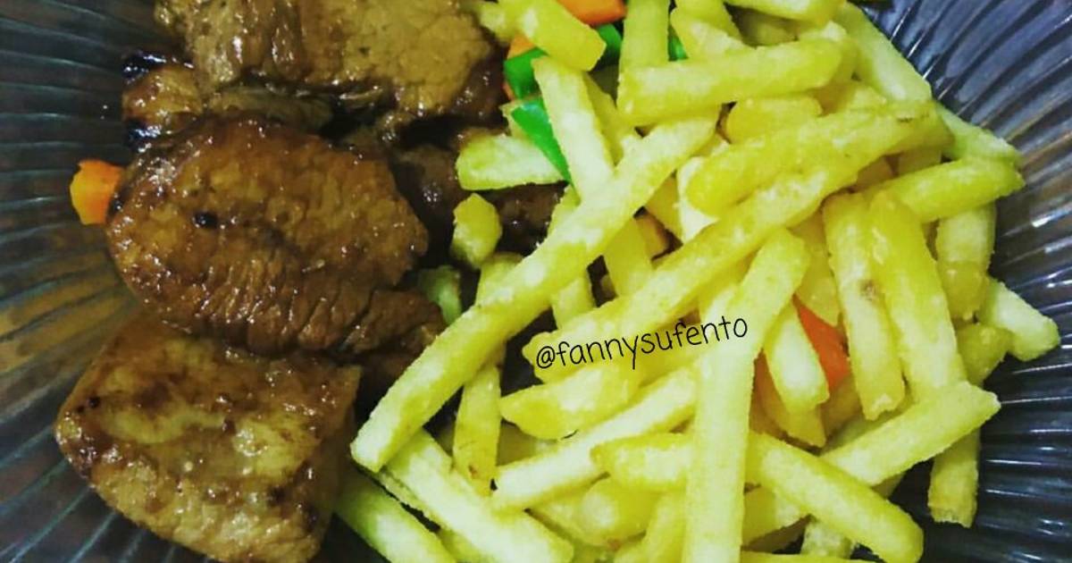 27 resep steak babi enak dan sederhana ala rumahan - Cookpad