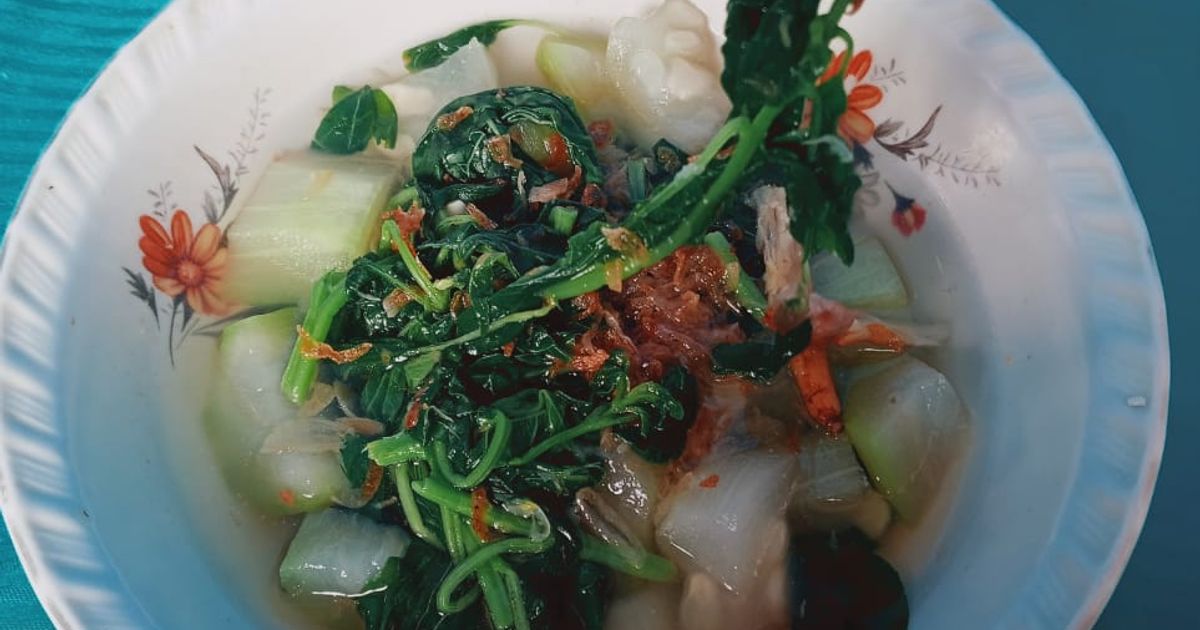 Resep sayur menir labu kemangi rumahan enak dan mudah - Cookpad