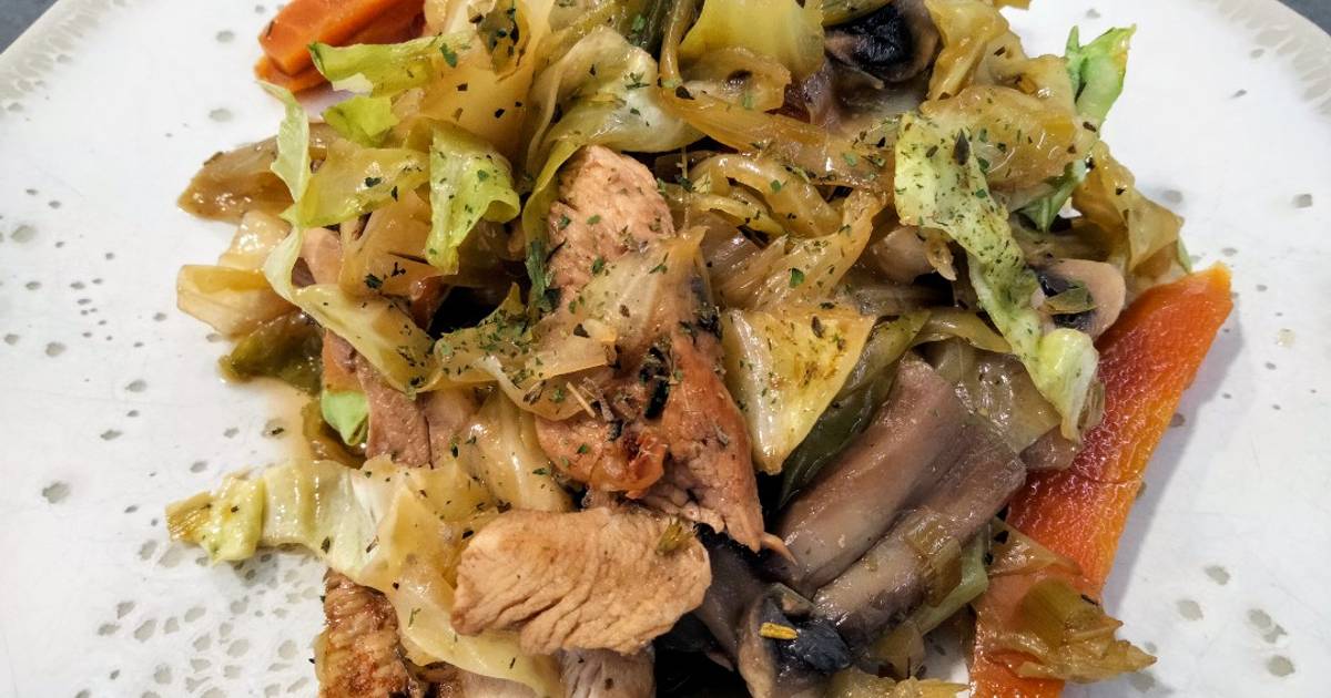 Pollo con col Receta de Miguelo Ferrer Alberich - Cookpad