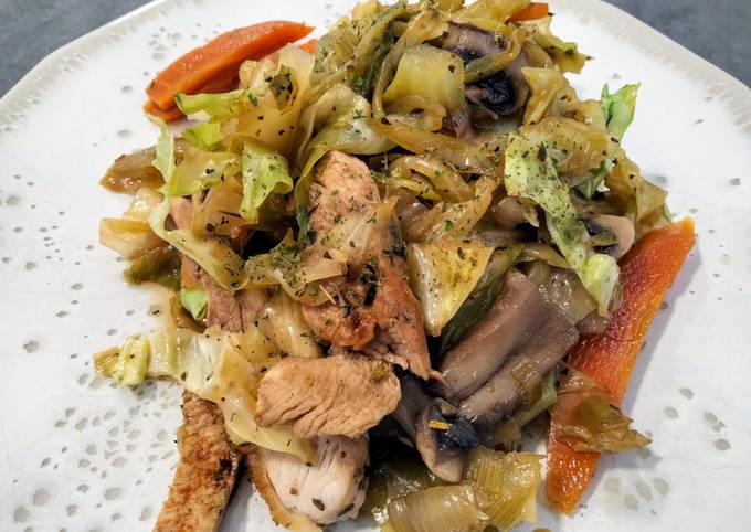 Pollo con col Receta de Miguelo Ferrer Alberich - Cookpad