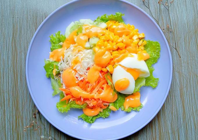 Resep Salad Sayur Simple oleh Alya Nurfitri🍳 - Cookpad