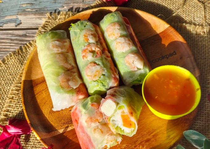 Resipi Vietnam Spring Rolls oleh FZ Adzlin - Cookpad