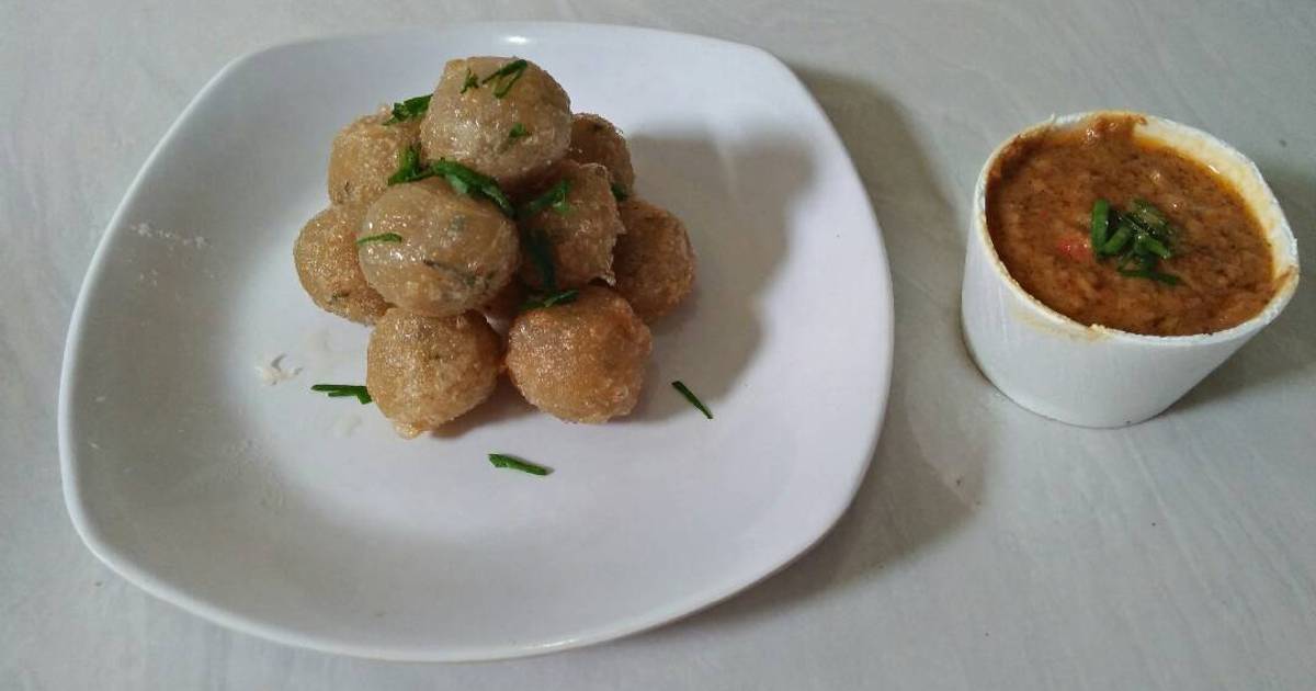 Resep Cilok kuah sate madura ala anak kosan oleh Siti Namira - Cookpad