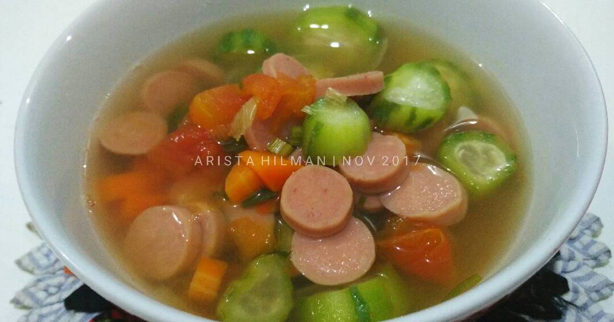 Resep Sup Wortel Oyong Sosis oleh Arista Hilman - Cookpad