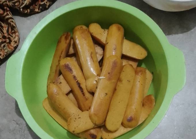 Resep Sosis bakar isian kebab oleh Ani Brilian - Cookpad