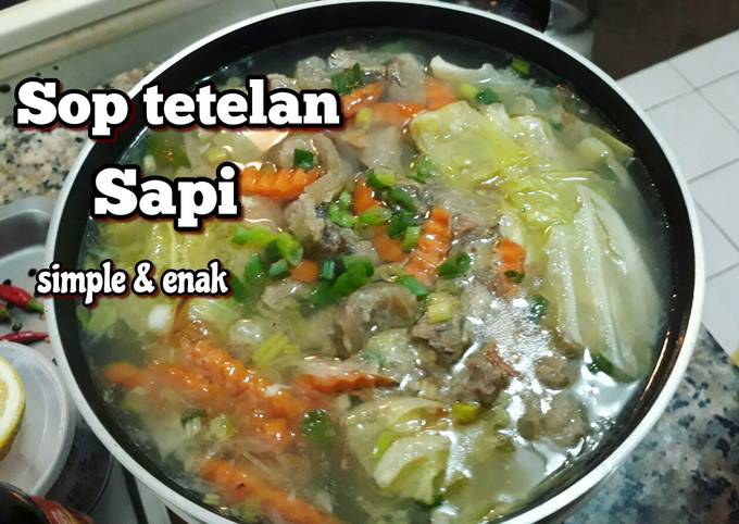Resep Sop tetelan sapi oleh Dienda Endang Kurniawan - Cookpad