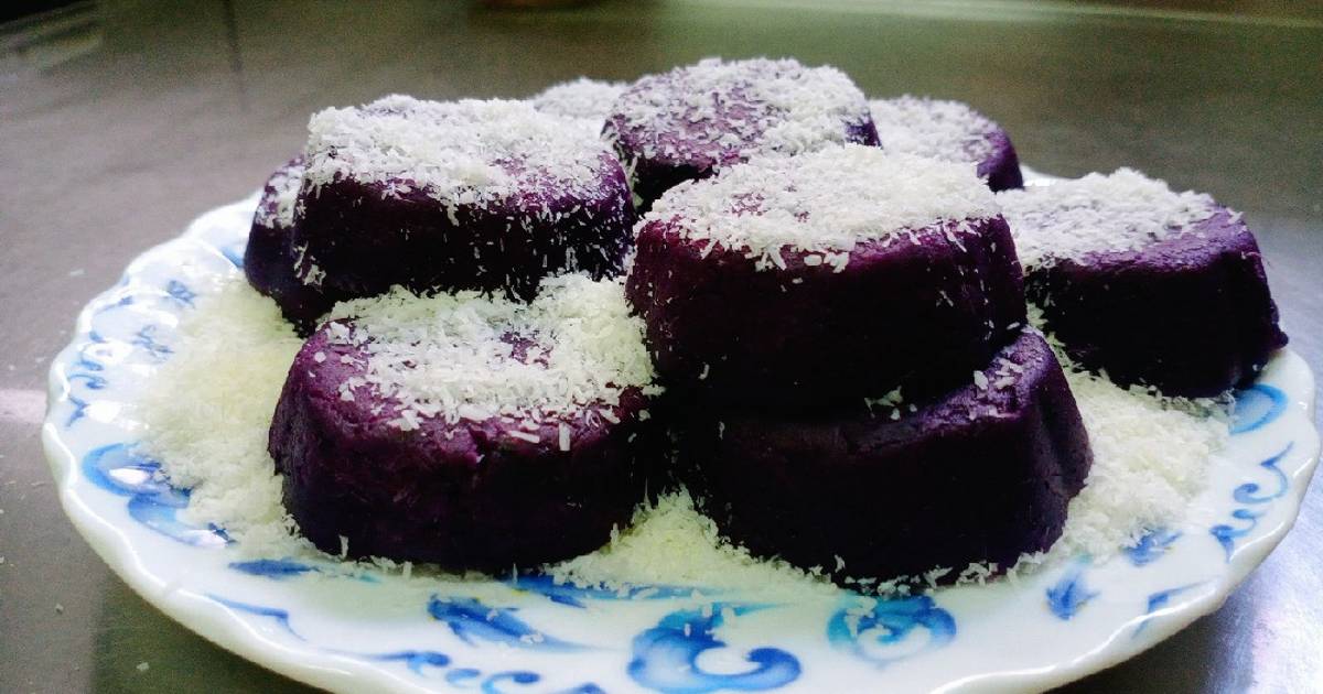 Resep Getuk telo unggu oleh Teteh Nining - Cookpad