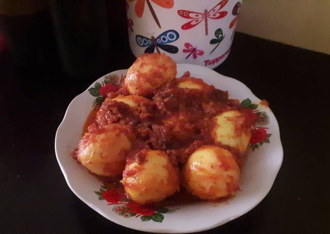 Resep Rendang telor oleh Skolastika Erna - Cookpad