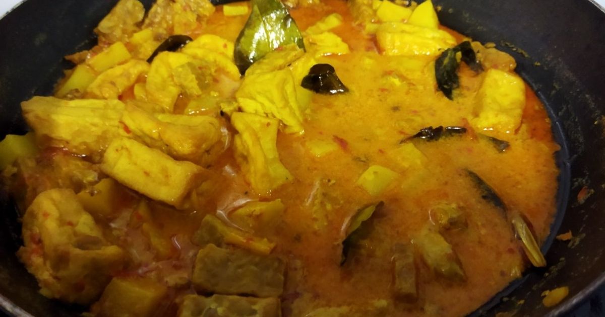 Resep masak tempe daun kentang rumahan enak dan mudah - Cookpad