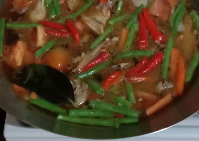 Resep Asam-asam ayam kampung - Mini's kitchen oleh Mini's kitchen - Cookpad