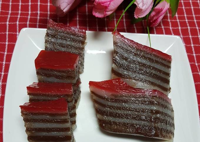 Resep Kue Lapis Sagu (Gluten Free) oleh Lina Bachry - Cookpad