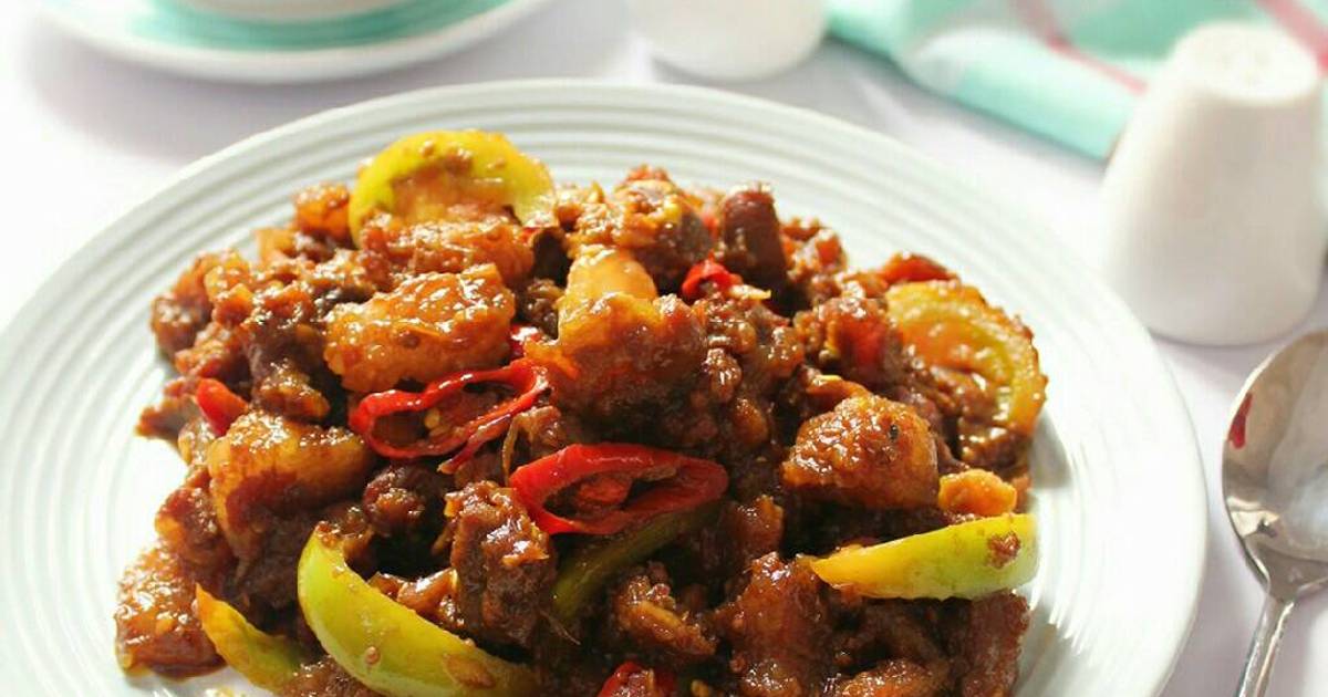 Resep Sate goreng sapi oleh Nella Novia - Cookpad