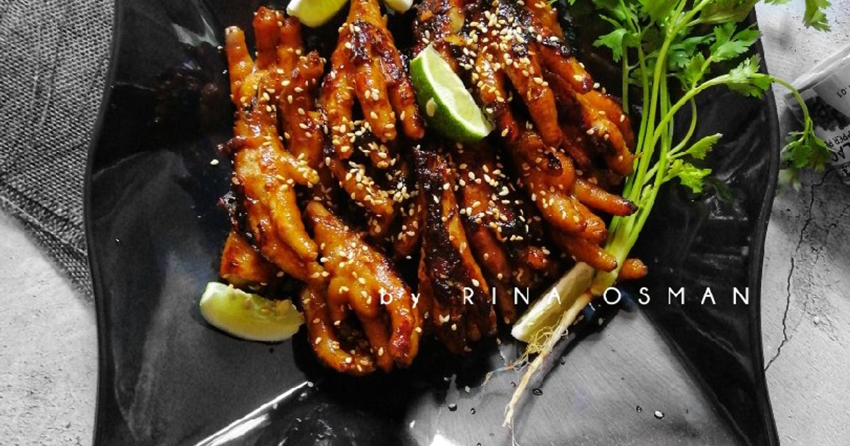 Resipi Kaki Ayam Panggang 3 Rasa #Mahn oleh Rina Osman - Cookpad