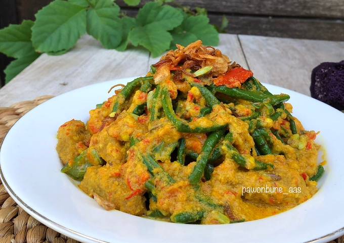 Resep Sayur Kacang Panjang Bumbu Kencur oleh pawonbune_aas - Cookpad