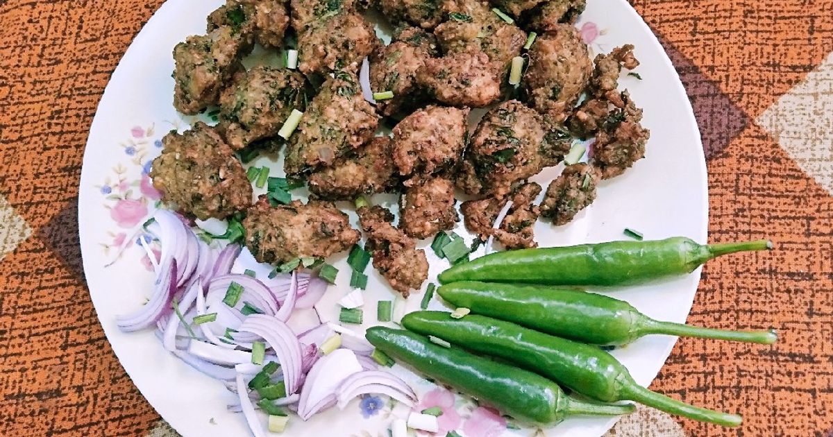 Tejal Rathod Vaja દ્વારા રેસીપી કુંભણીયા ભજીયા (Kumbhaniya Bhajiya ...