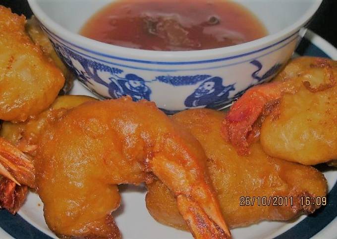 Deep Fried Prawn Recipe by Smitha Ancy Cherian - Cookpad