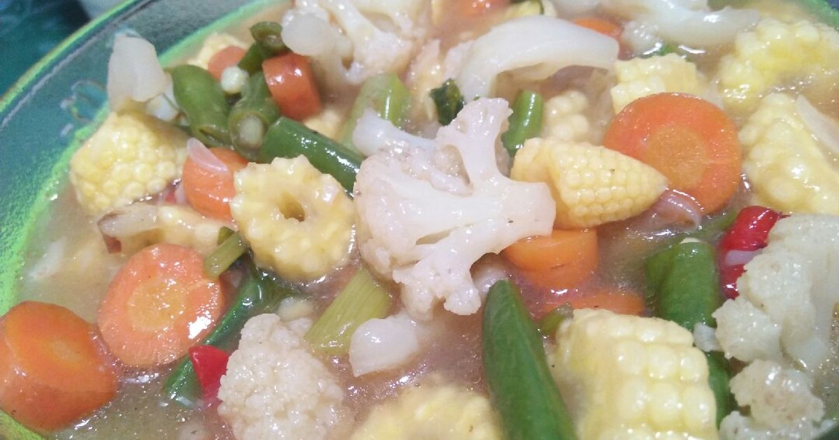 47 resep capcay racik enak dan mudah - Cookpad