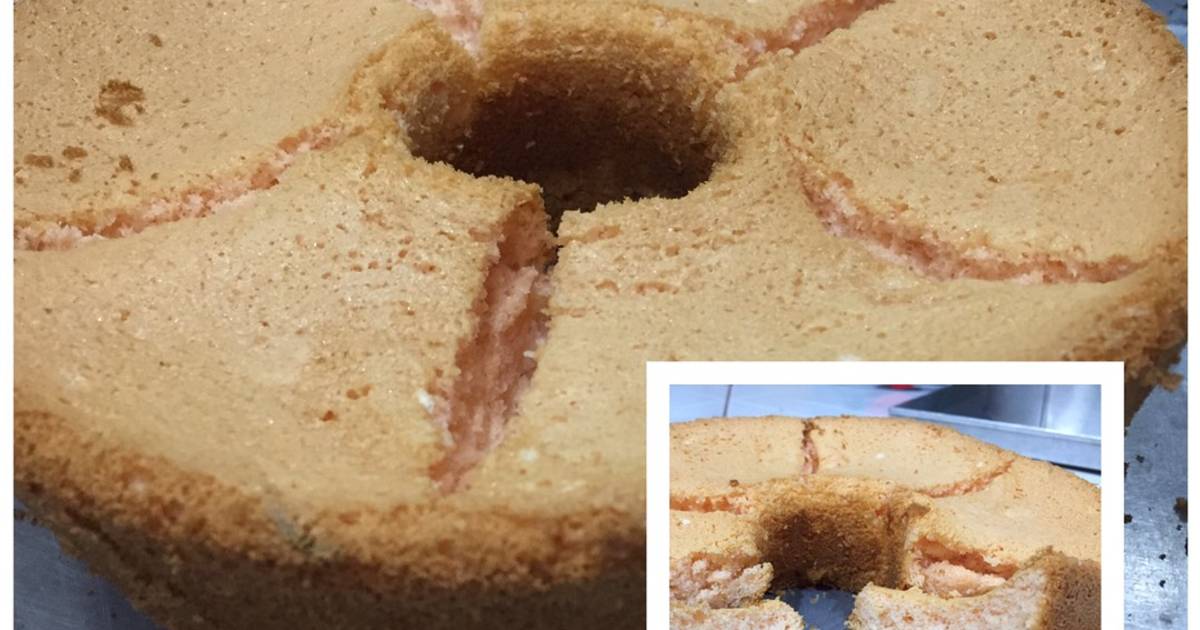 25 resep sifon cake 3 telur enak dan mudah - Cookpad