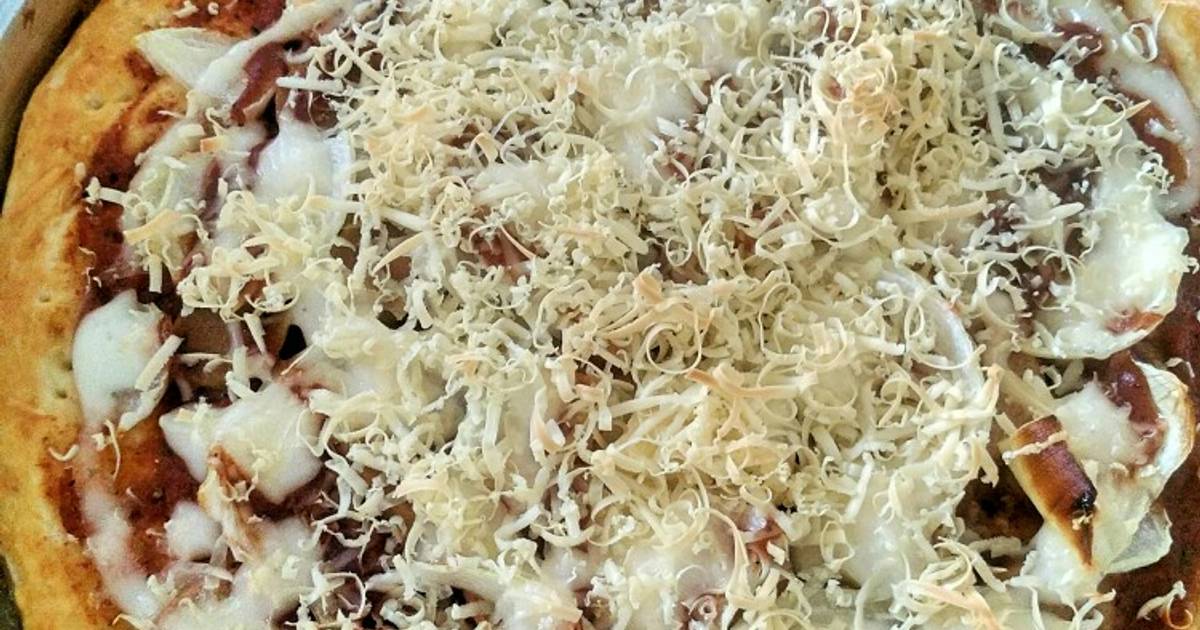 69 resep pizza tipis daging enak dan mudah - Cookpad