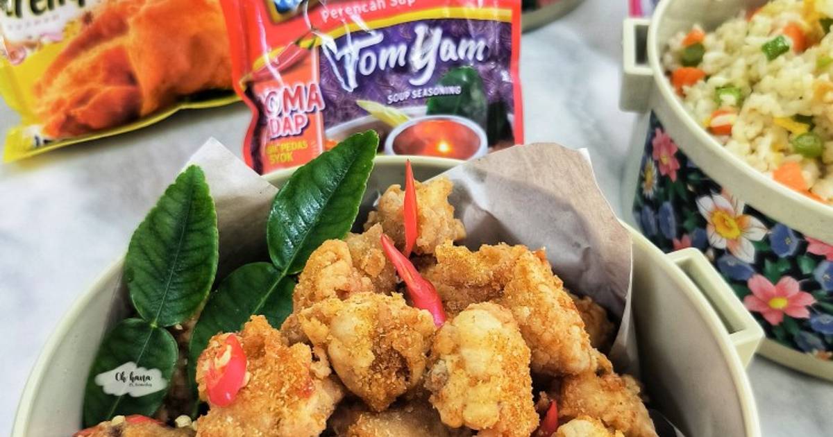 Resipi Ayam popcorn tomyam oleh 0h Hana !! - Cookpad