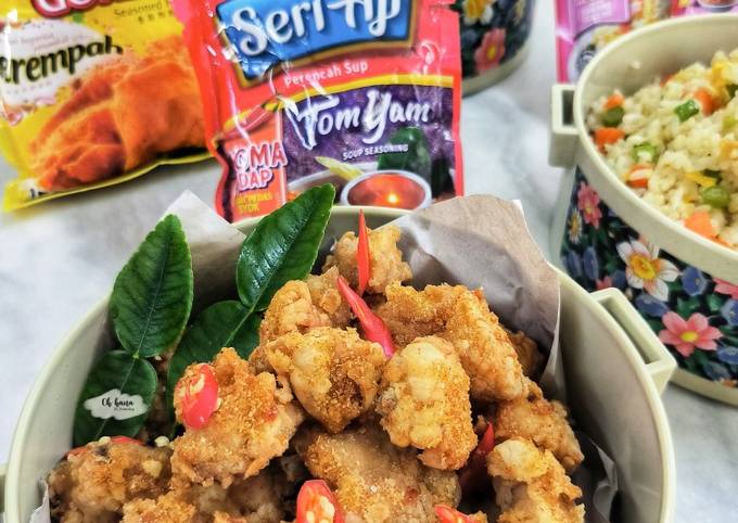 Resipi Ayam popcorn tomyam oleh 0h Hana !! - Cookpad